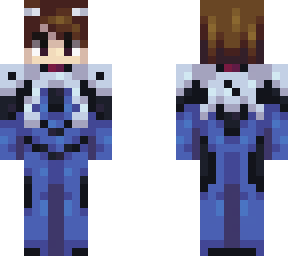 shinji by tsicorii mikel's edit | Minecraft Skin
