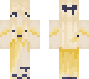 yellow girl | Minecraft Skins