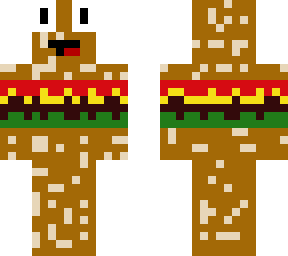 Burger Boy | Minecraft Skin