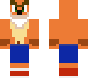 crash bandicoot | Minecraft Skins