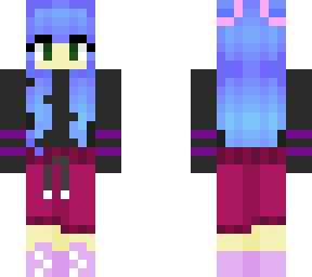 cute girl with comfy clothes | Minecraft Skin