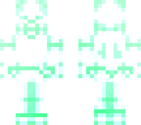 Enhanced Cyan Steve | Minecraft Skin