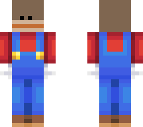 mario monke | Minecraft Skin