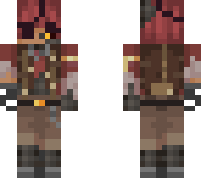 Withered Foxy | Minecraft Skin