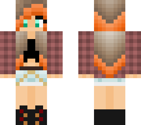 detailed girl | Minecraft Skins