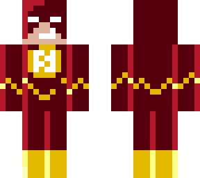 Justice league unlimited - Flash Wally West | Minecraft Skin