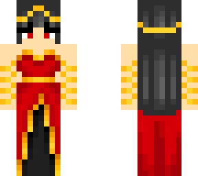 Nether Princess (Fixed) | Minecraft Skin