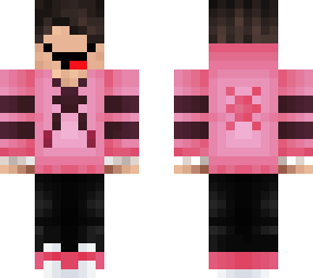 Roier Cubito Croquetta ~ Lazo | Minecraft Skin