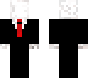 slender man | Minecraft Skin