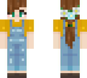 Spring Gardener (edit) | Minecraft Skin