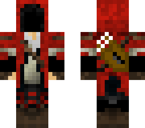 The Red Hooded Ranger | Minecraft Skin