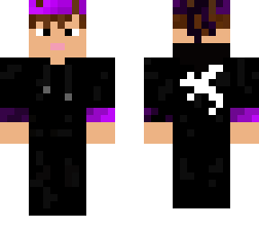 The uncrowned (puple) | Minecraft Skin