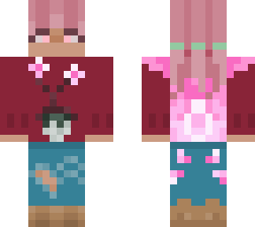 cherry blossom cape | Minecraft Skins