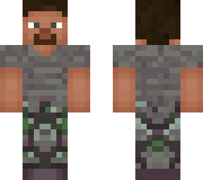 mossy cobblestone steve | Minecraft Skins