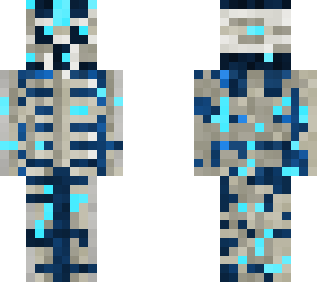Corrupted Bone Warden Helper | Minecraft Skin