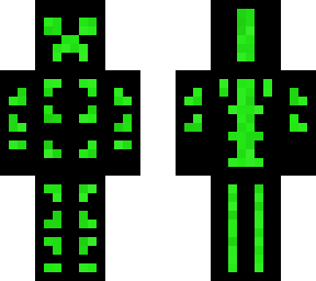 creeper armor | Minecraft Skin