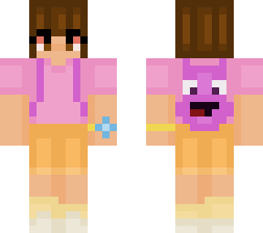 Dora here!!! | Minecraft Skin