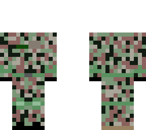 edit of JSDF camo | Minecraft Skin
