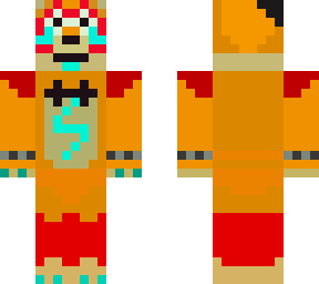 Glamrock Freddy recreation | Minecraft Skin