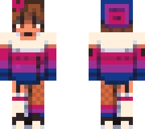 bi pride | Minecraft Skins