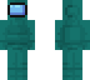 among us cyan skin | Minecraft Skin
