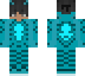 blue demon | Minecraft Skins