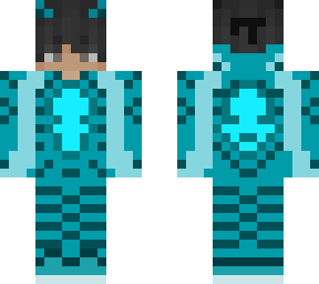 blue demon | Minecraft Skins