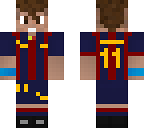 Neymar JR FC Barcelona 2014-15 | Minecraft Skin