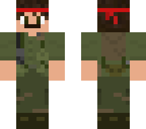 Fynnos Vietnam Rambo | Minecraft Skin