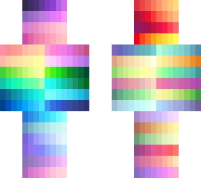 Spring Color Pallet | Minecraft Skin
