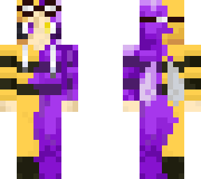 Blazer in Bee Hoodie | Minecraft Skin