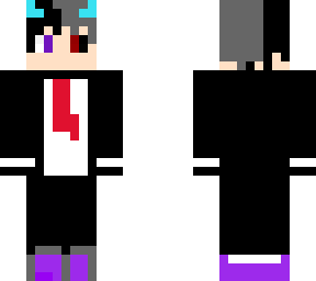 blue demon | Minecraft Skins