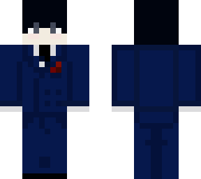 Blue Suit | Minecraft Skin