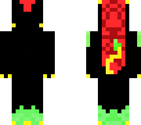 yellow demon | Minecraft Skins