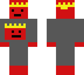 RED slime king | Minecraft Skin