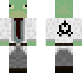 scp frog scientist | Minecraft Skin