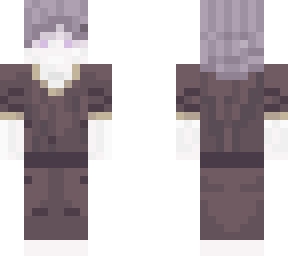 Ashen Elf Peasant | Minecraft Skin