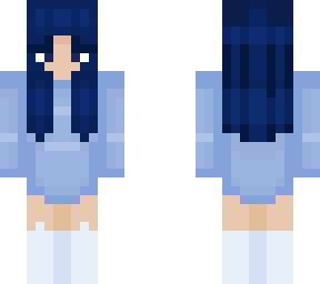 Blue girl | Minecraft Skin