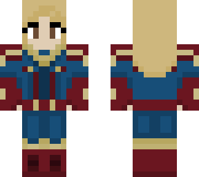 captain marvel | Minecraft Skins