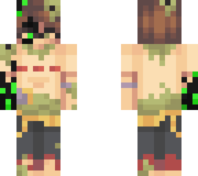 Corrupted Slimecicle (QSMP) | Minecraft Skin