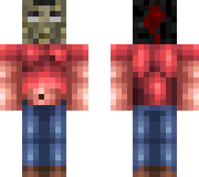 fat zombie head | Minecraft Skin