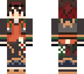 gaming genshin | Minecraft Skins