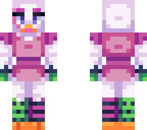 Glamrock Chica | Hive styled | Minecraft Skin
