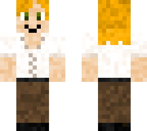 Ismark is a Happy Blonde Man CoS Series | Minecraft Skin