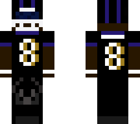 Lamar Jackson | Minecraft Skin