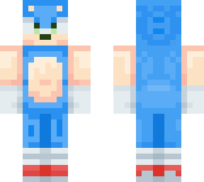 modern sonic | Minecraft Skins