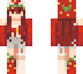 strawberry shortcake | Minecraft Skins