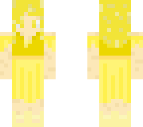 yellow girl | Minecraft Skins