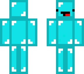 blue derp | Minecraft Skins