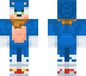sonic boom | Minecraft Skins